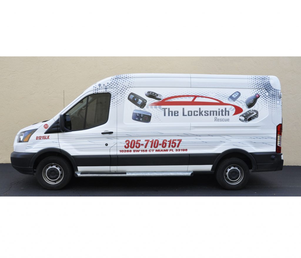 The Locksmith Rescue Main Van - The Locksmith Rescue, Inc.